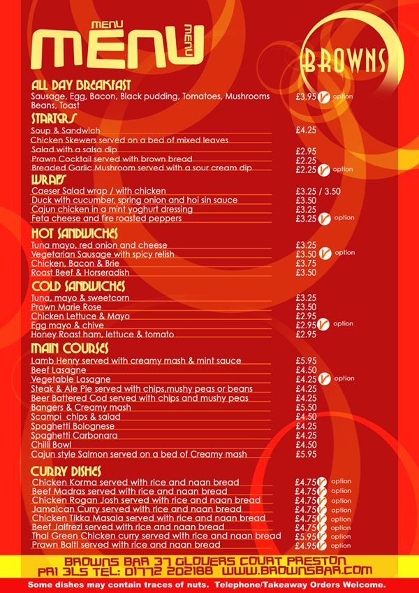 Browns Preston, Lancashire